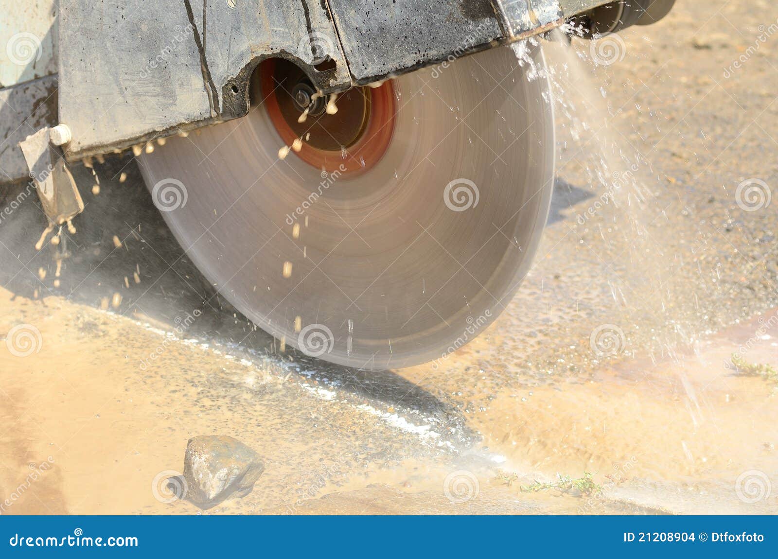 Asphalt Cut stock photo. Image of cutter, laborer, slab - 21208904
