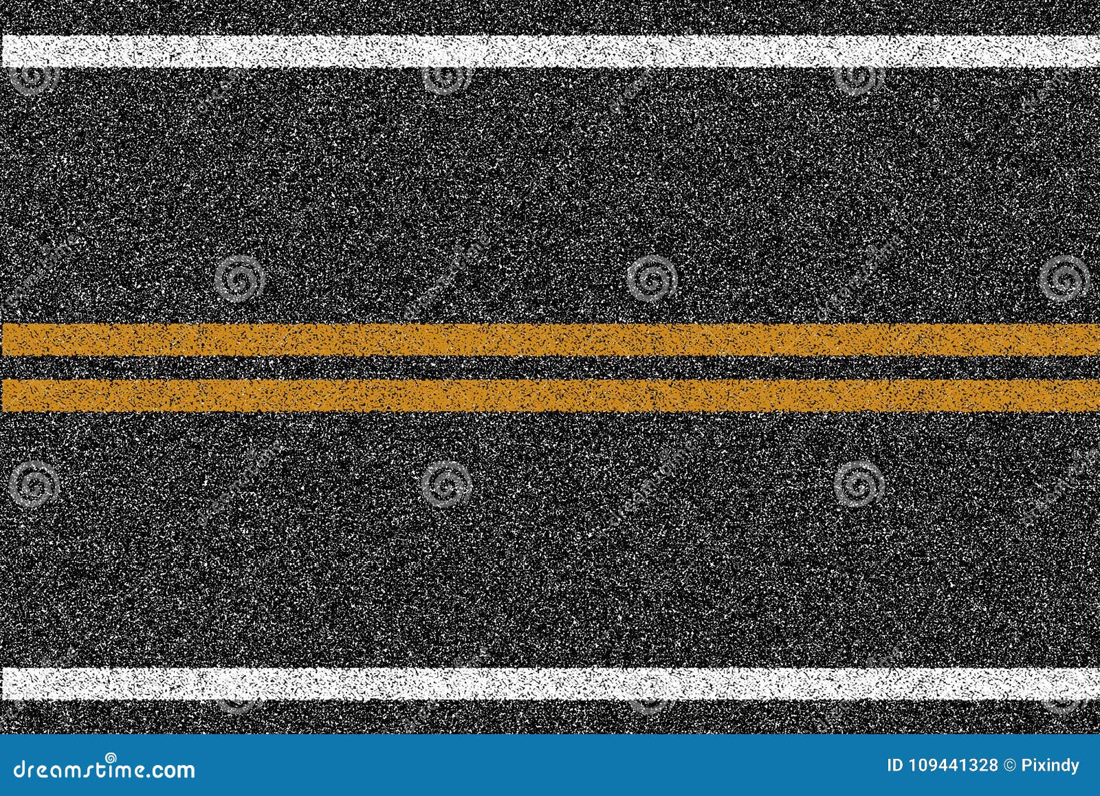 Asphalt Highway Road Texture with Markings Stock Illustration ...