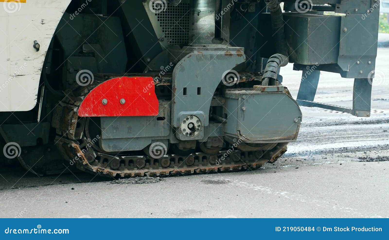 Pavement milling. stock footage. Video of engineering - 219050484