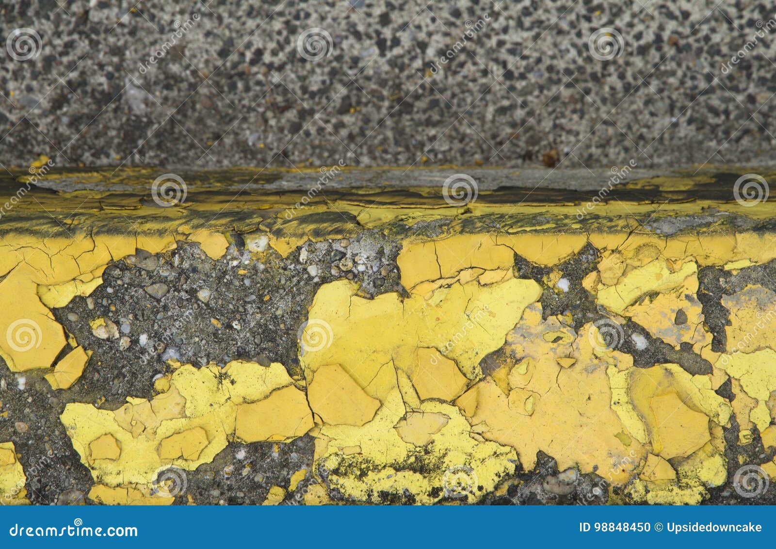 Asphalt and paint stock photo. Image of closeup, tarmac - 98848450