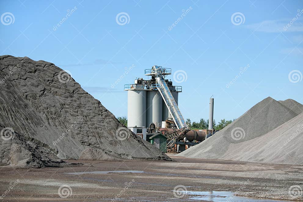 Asphalt Plant stock image. Image of stone, production - 21446191