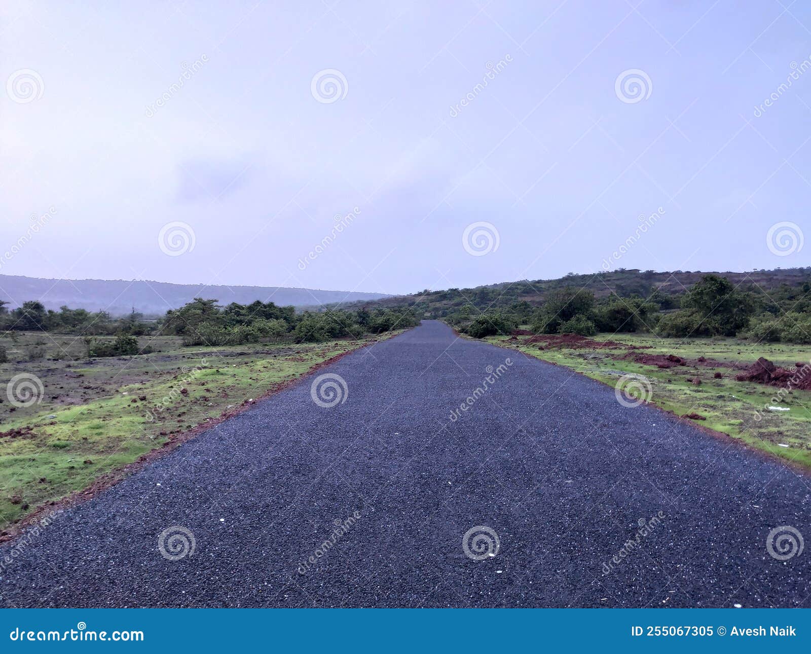 Asphalt road stock image. Image of highway, coal, cloud - 255067305