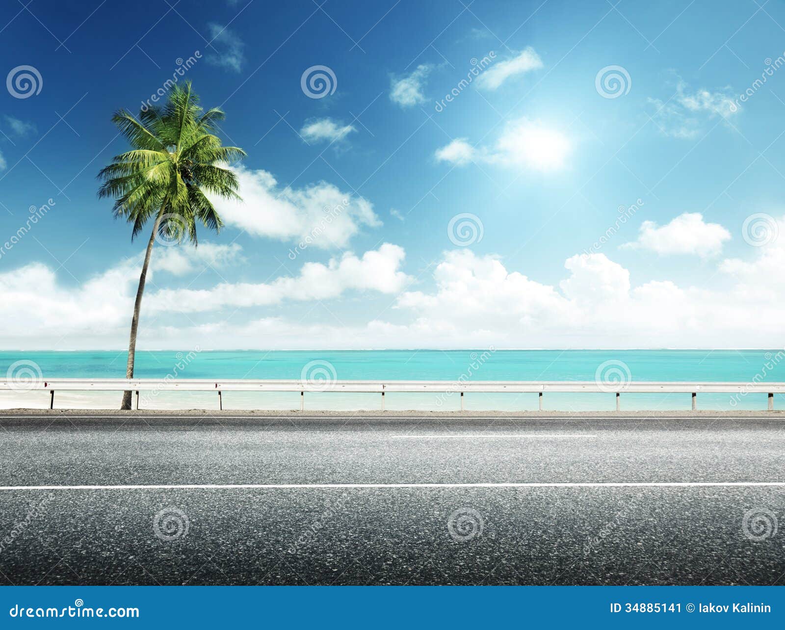 The Road To The Beach Of Ras Erissel, The Eastern Cape Of Socotra ...