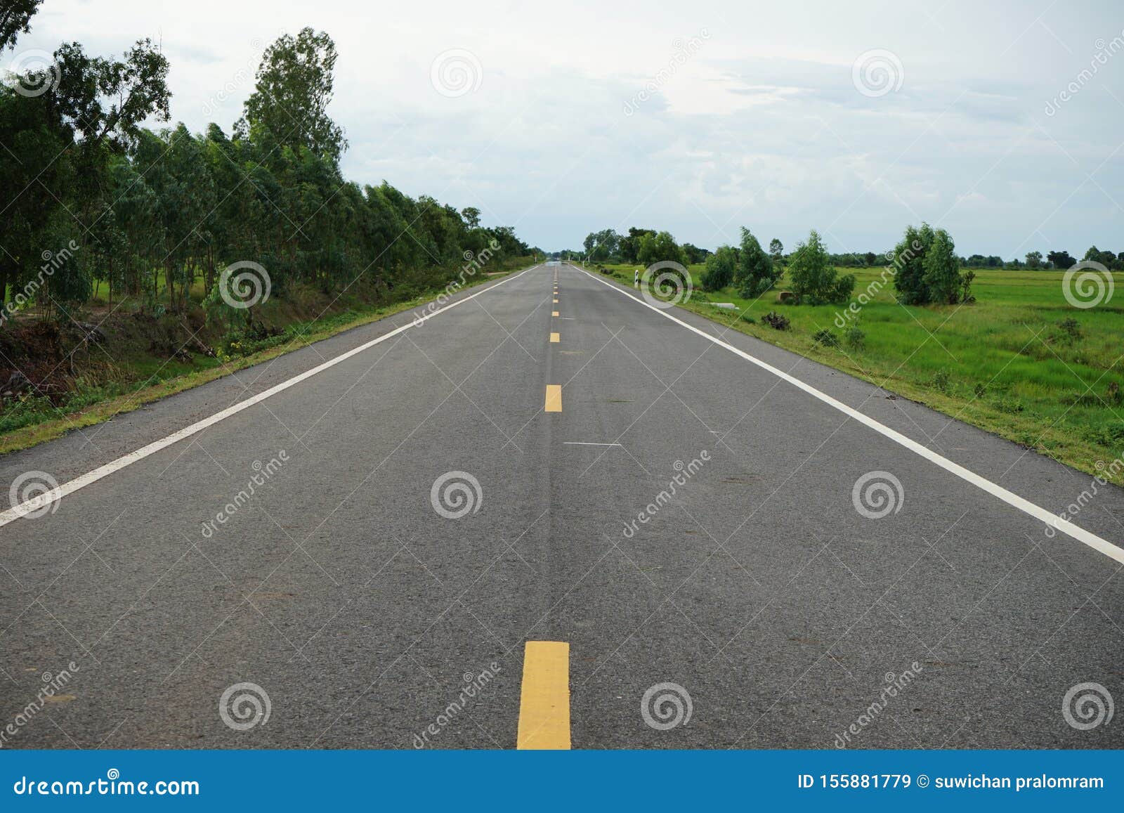 Asphalt Road stock image. Image of lane, outdoor, line - 155881779