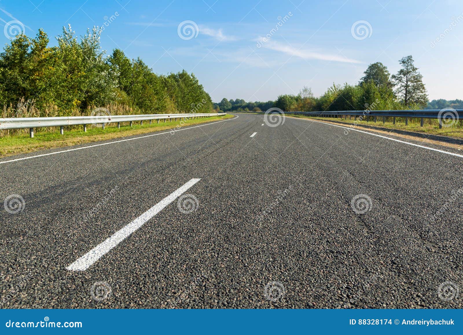 Asphalt Road without cars stock photo. Image of empty - 88328174
