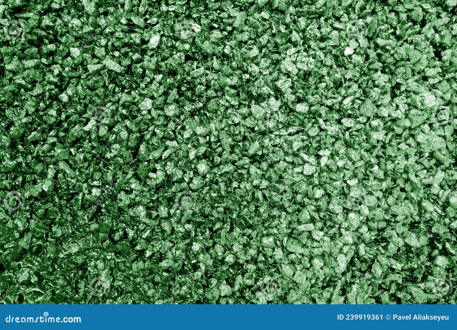 Asphalt Road Closeup in Green Tone Stock Image - Image of bumpy, street ...