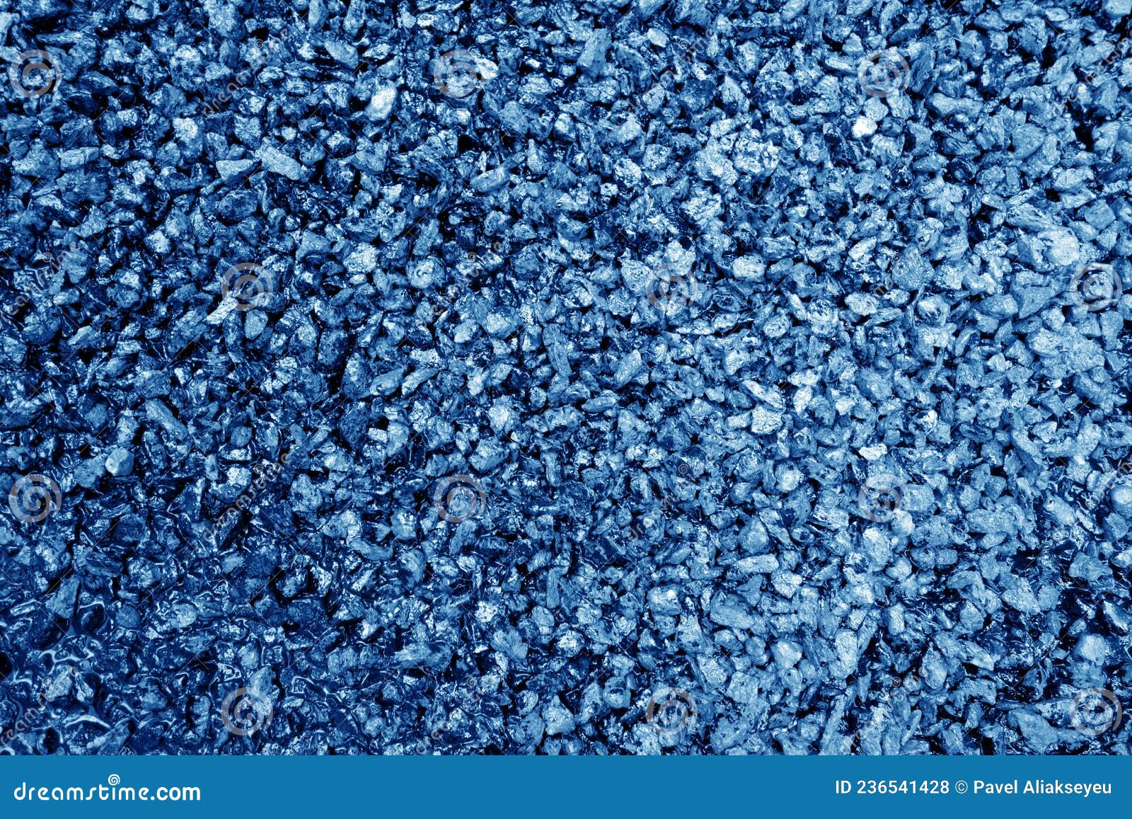 Asphalt Road Closeup in Navy Blue Tone Stock Photo - Image of bumpy ...
