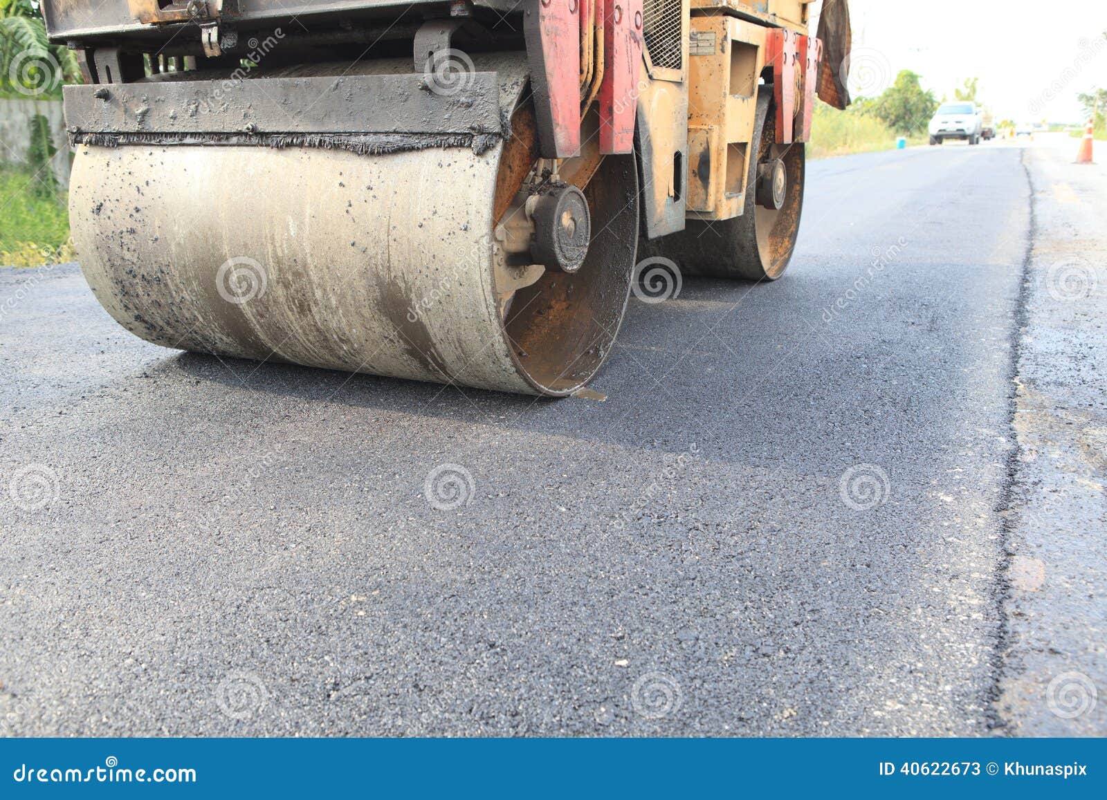 Asphalt Road Construction imagen de archivo. Imagen de trabajador ...