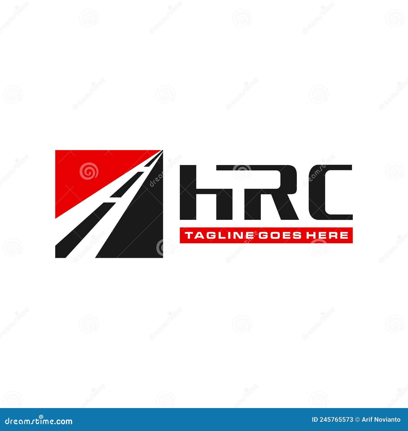 Asphalt Road Construction Illustration Logo Stock Vector - Illustration ...