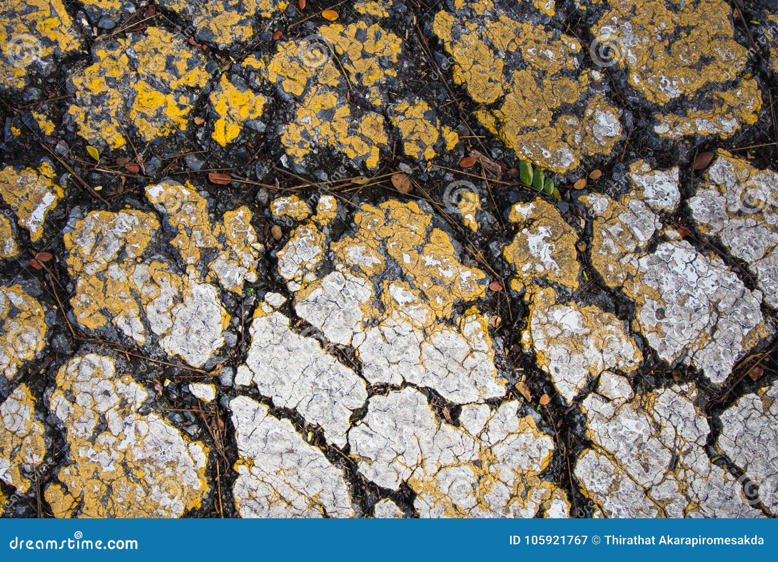 Asphalt Road Crack Texture Background Stock Image - Image of broken ...