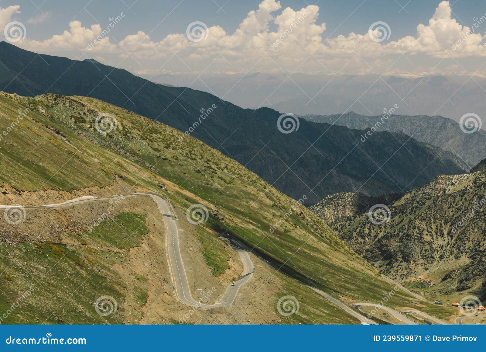 Asphalt Road in the High Gilgit Baltistan Mountains Stock Image - Image ...