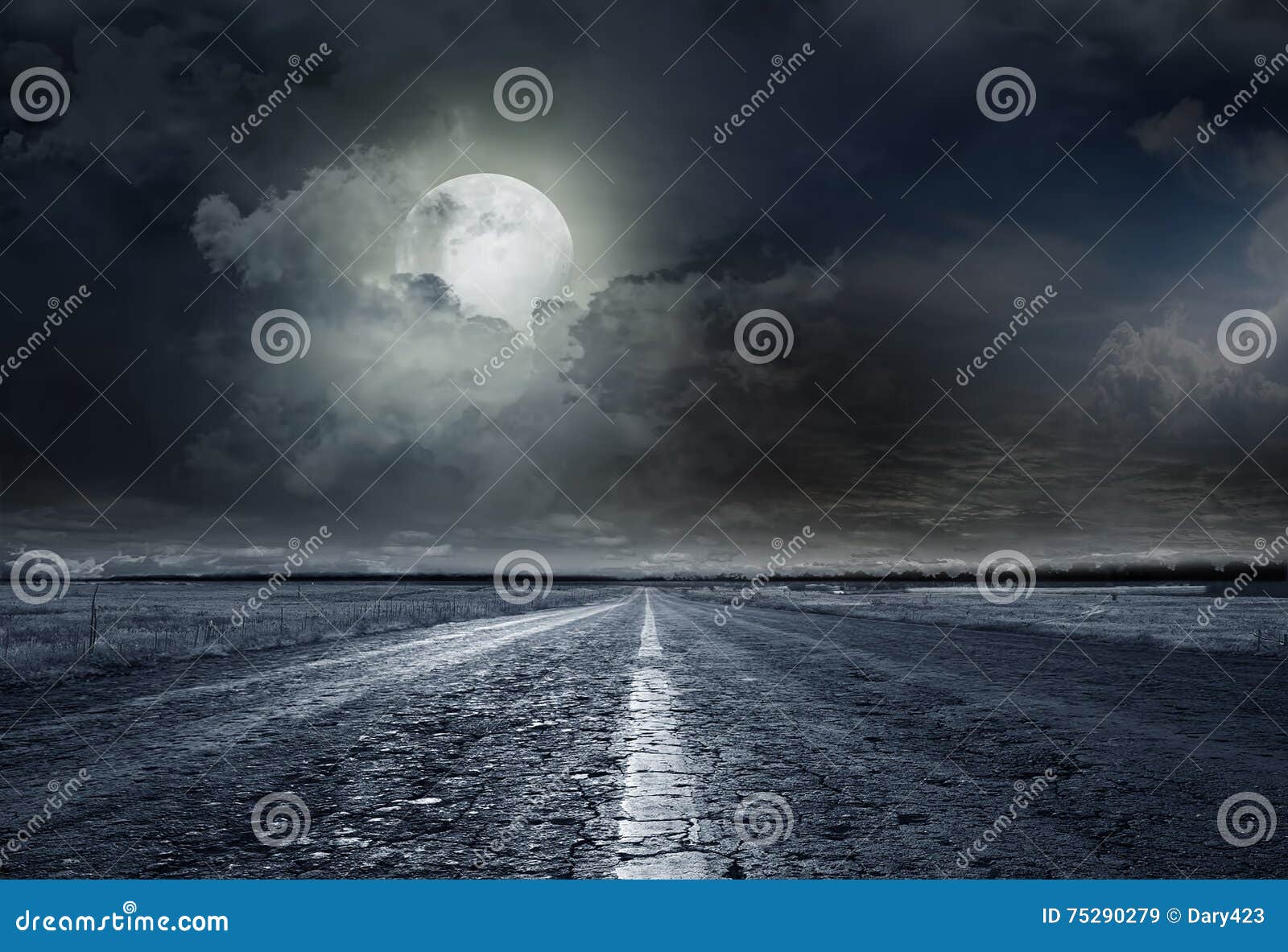 Asphalt road night stock image. Image of motion, dusk - 75290279