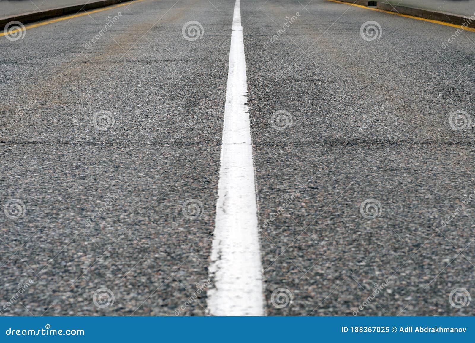 Asphalt Road in Perspective Stock Image - Image of grainy, ground ...