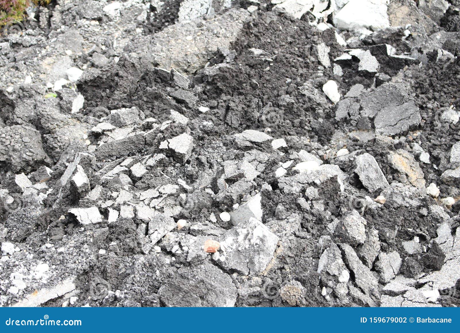 Asphalt road rubble of tar stock photo. Image of asphalt - 159679002