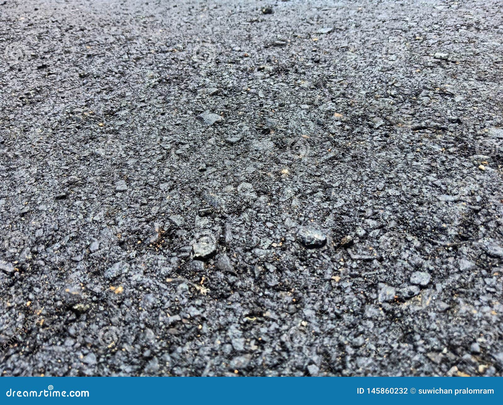 Asphalt road surface stock photo. Image of cement, black - 145860232
