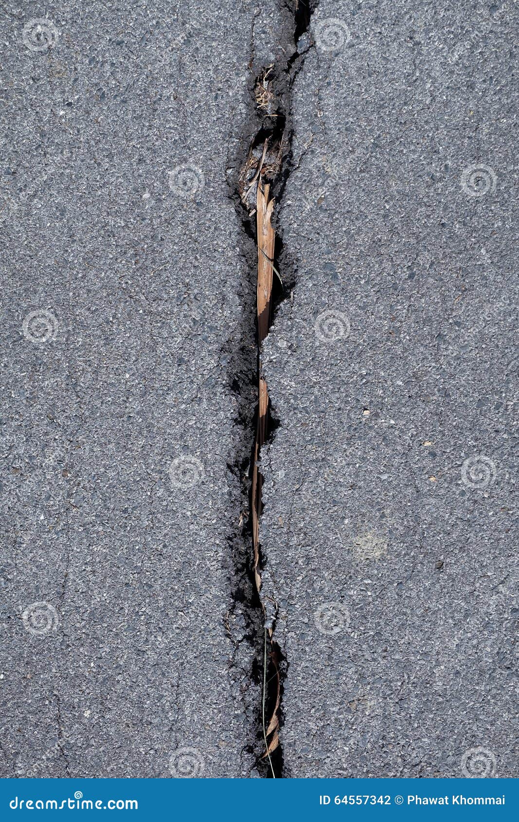 Asphalt road surface crack stock photo. Image of surfacing - 64557342