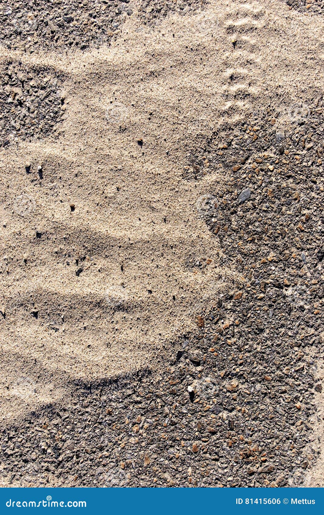 Asphalt Road Surface with Film of Thin Sand Over. Stock Photo - Image ...