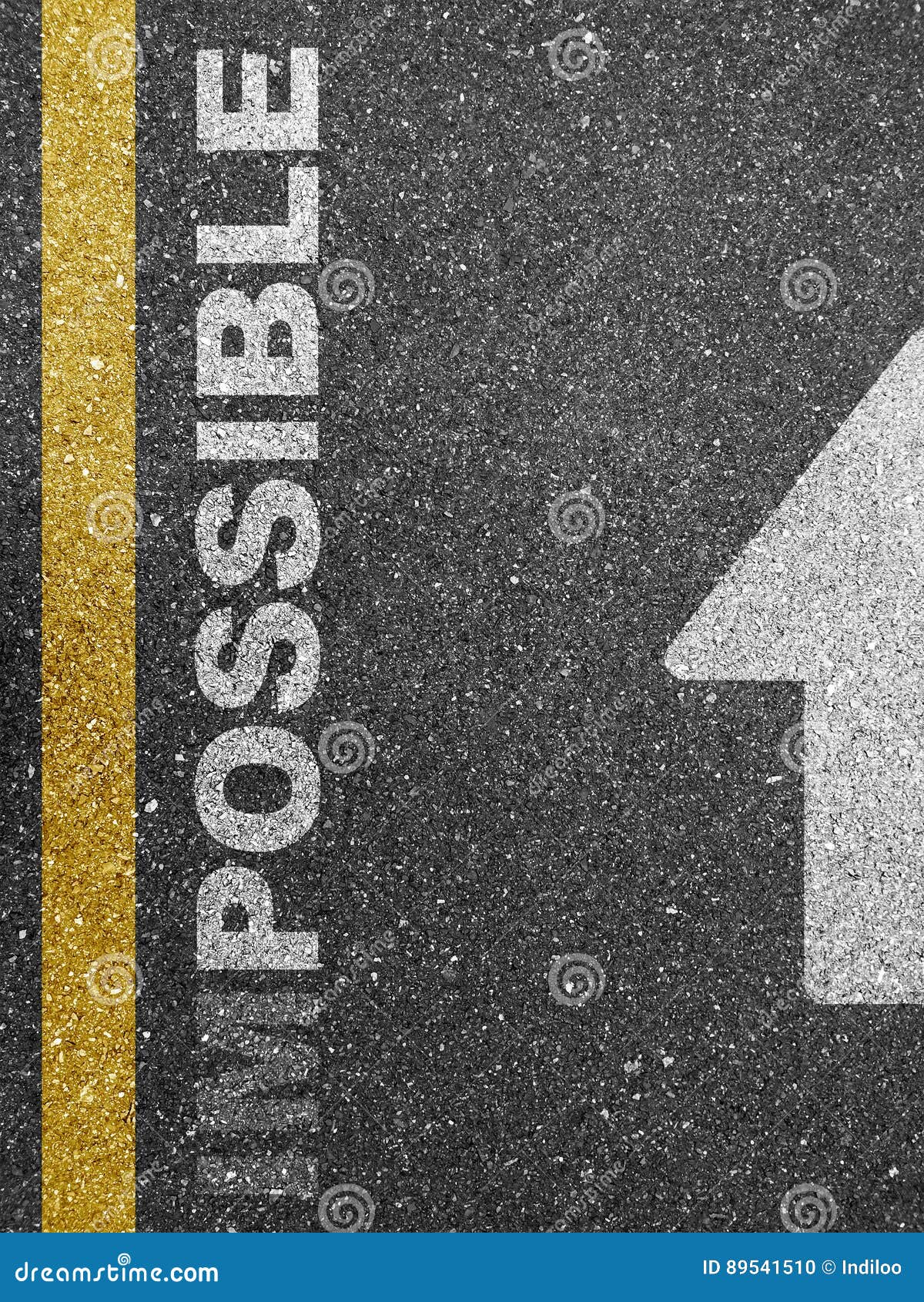 Perseverance. Road Sign With Clouds And Sky Royalty-Free Stock Photo ...