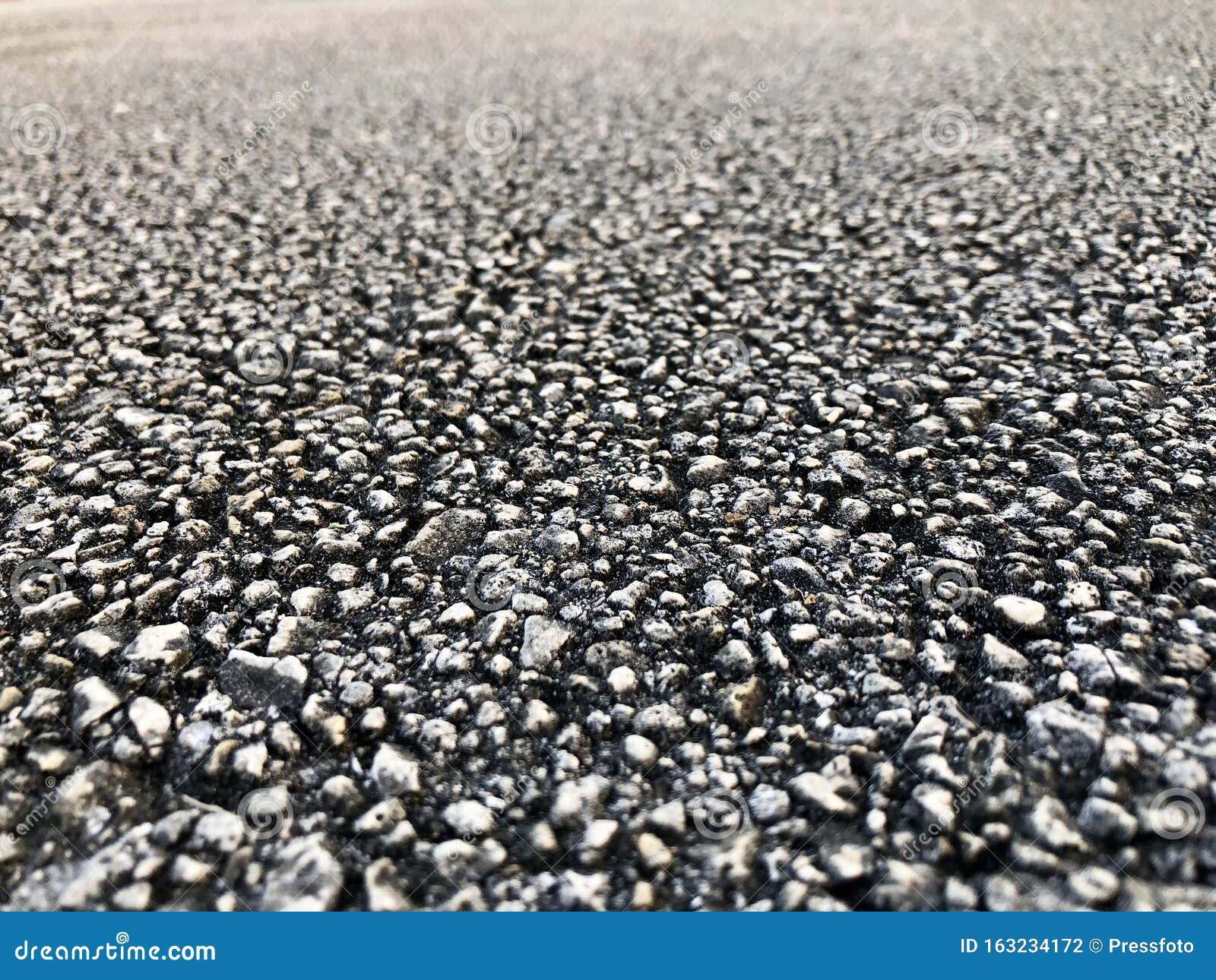 Asphalt road texture stock photo. Image of close, gray - 163234172