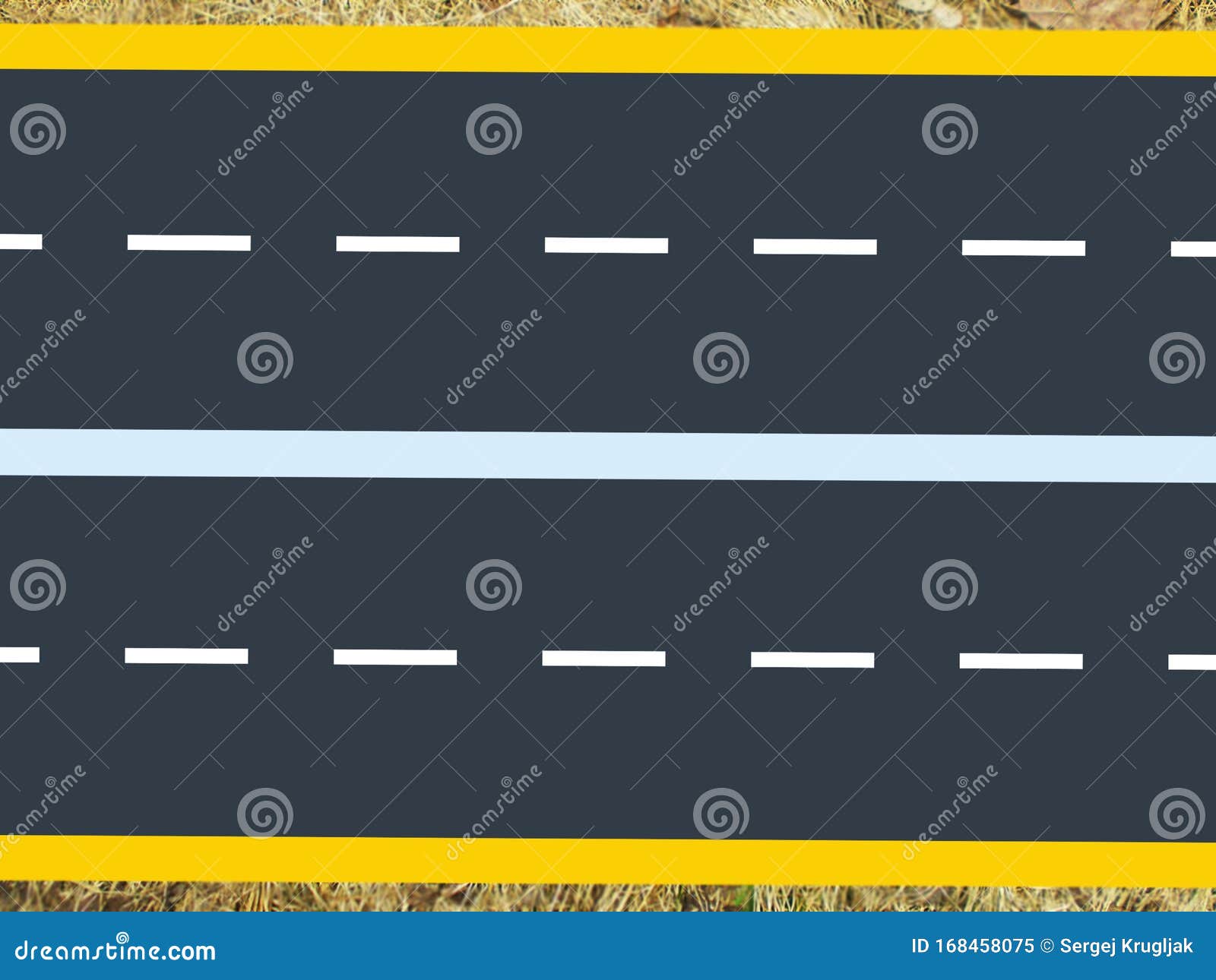 Asphalt Road - Top View. for Wallpapers Stock Illustration ...