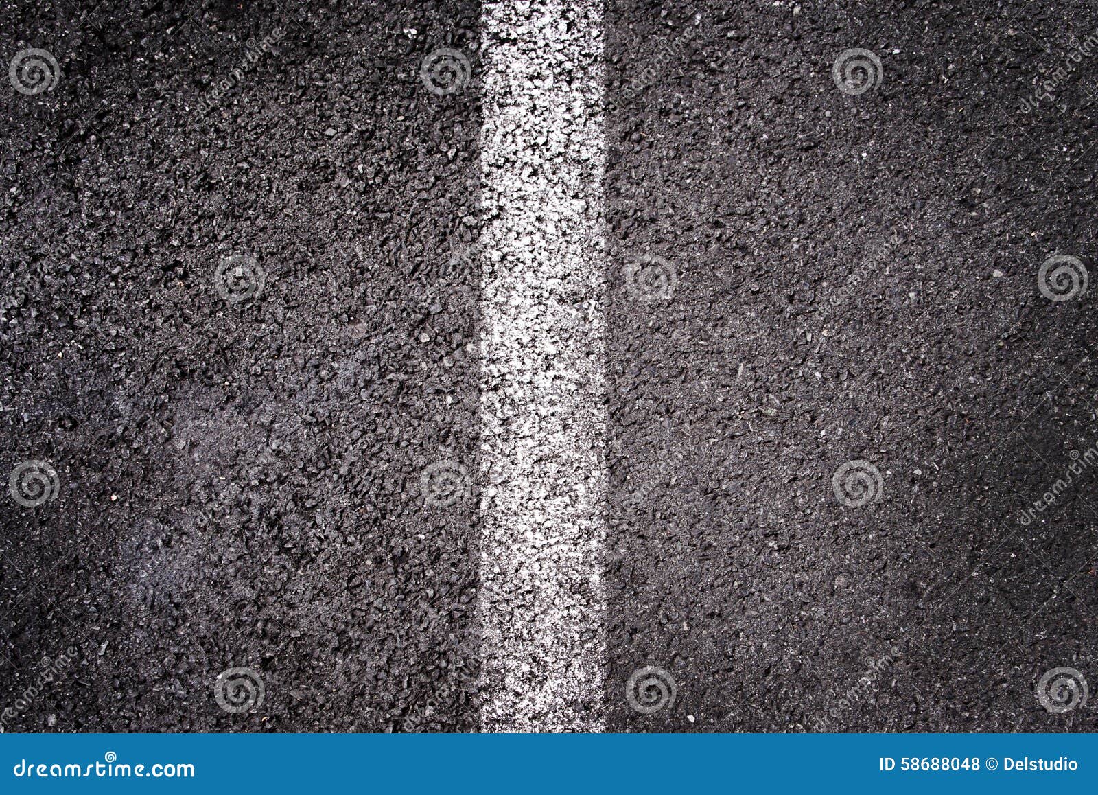 Asphalt road top view stock photo. Image of street, dividing - 58688048