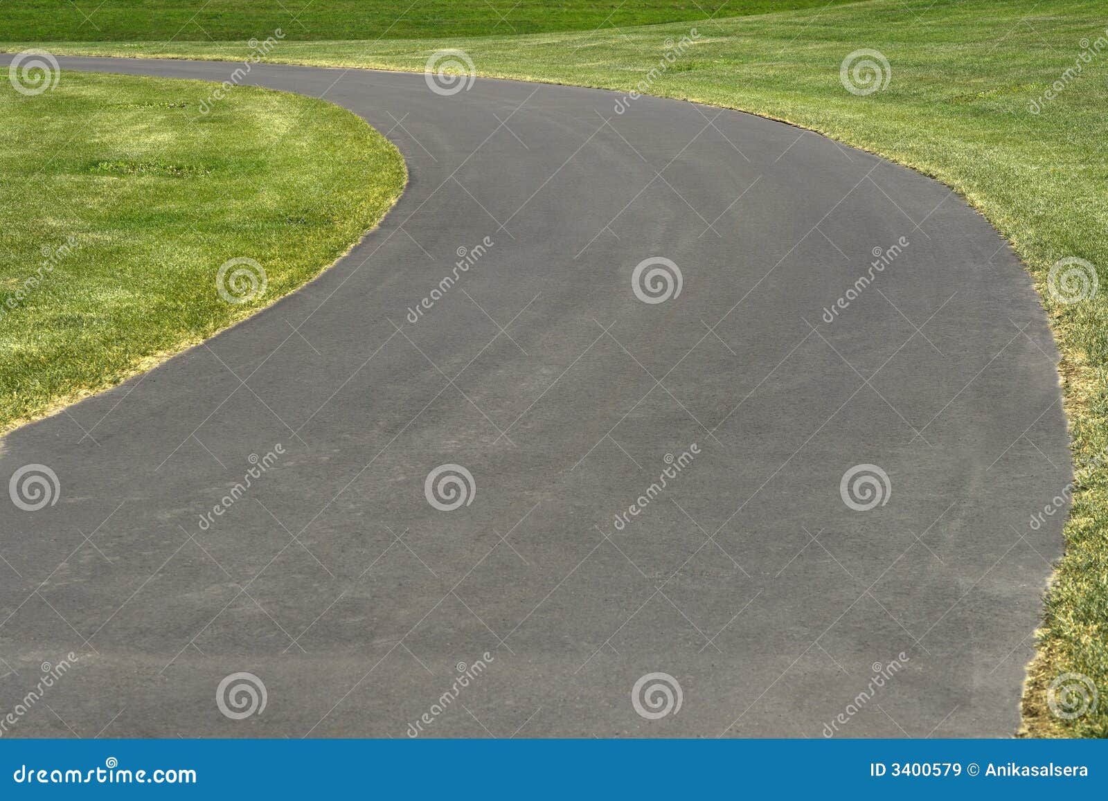 Asphalt road turn stock image. Image of drive, country - 3400579