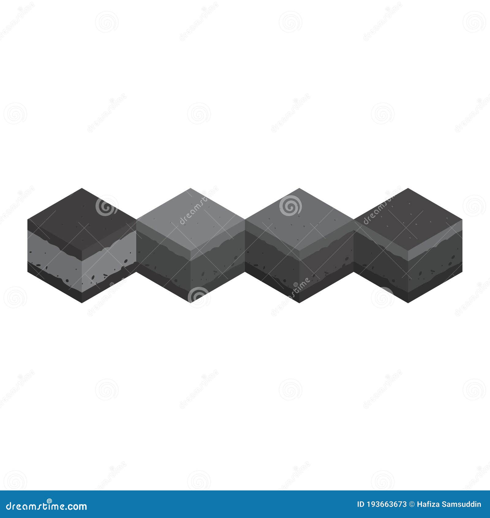 Asphalt Road. Vector Illustration Decorative Design Stock Vector ...