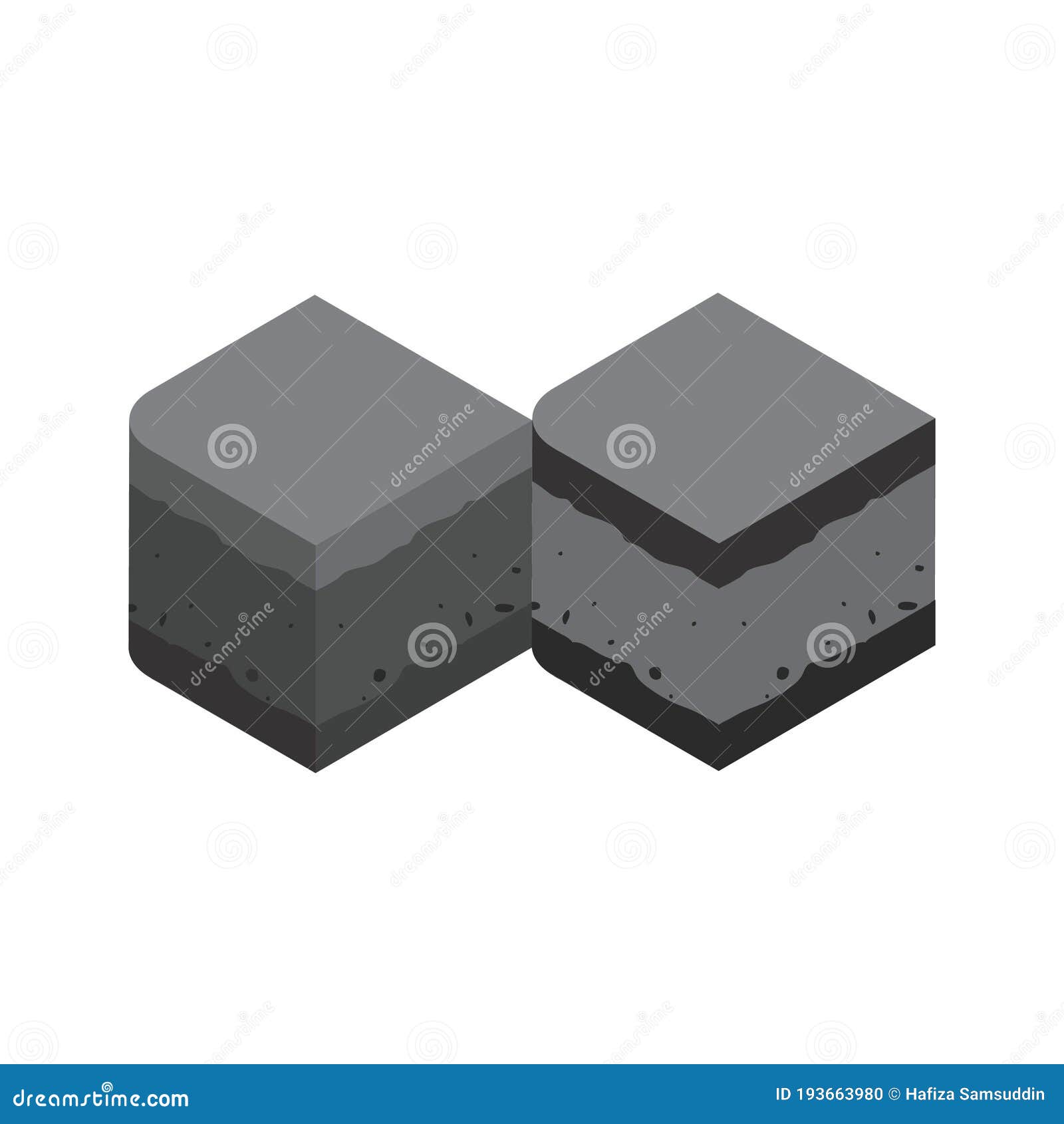 Asphalt Road. Vector Illustration Decorative Design Stock Vector ...