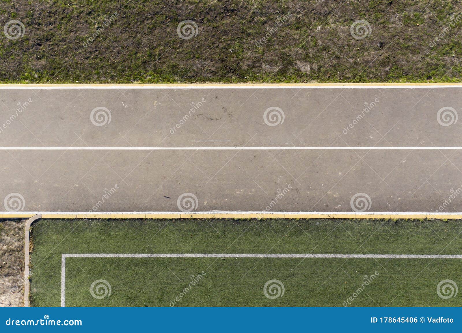 Asphalt Road, View from Above Stock Photo - Image of beautiful ...