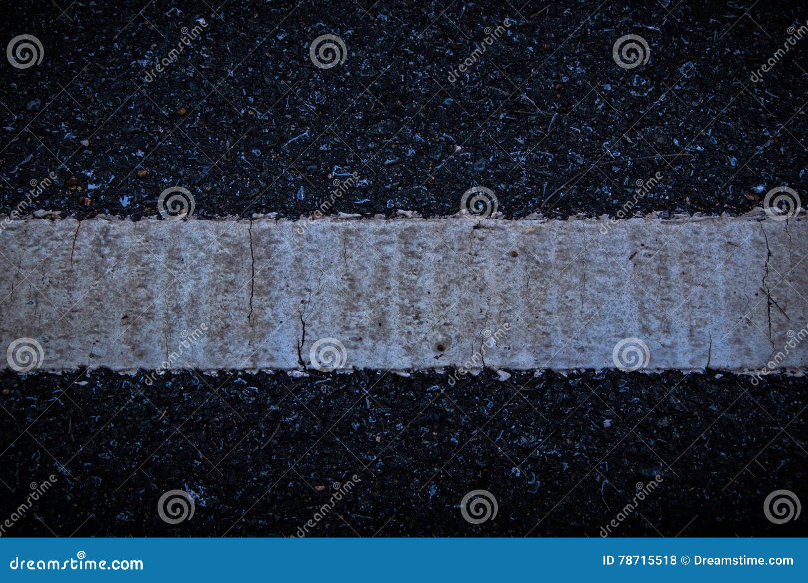 Asphalt Road with White Lines, Cracks. Backgorung Stock Photo - Image ...