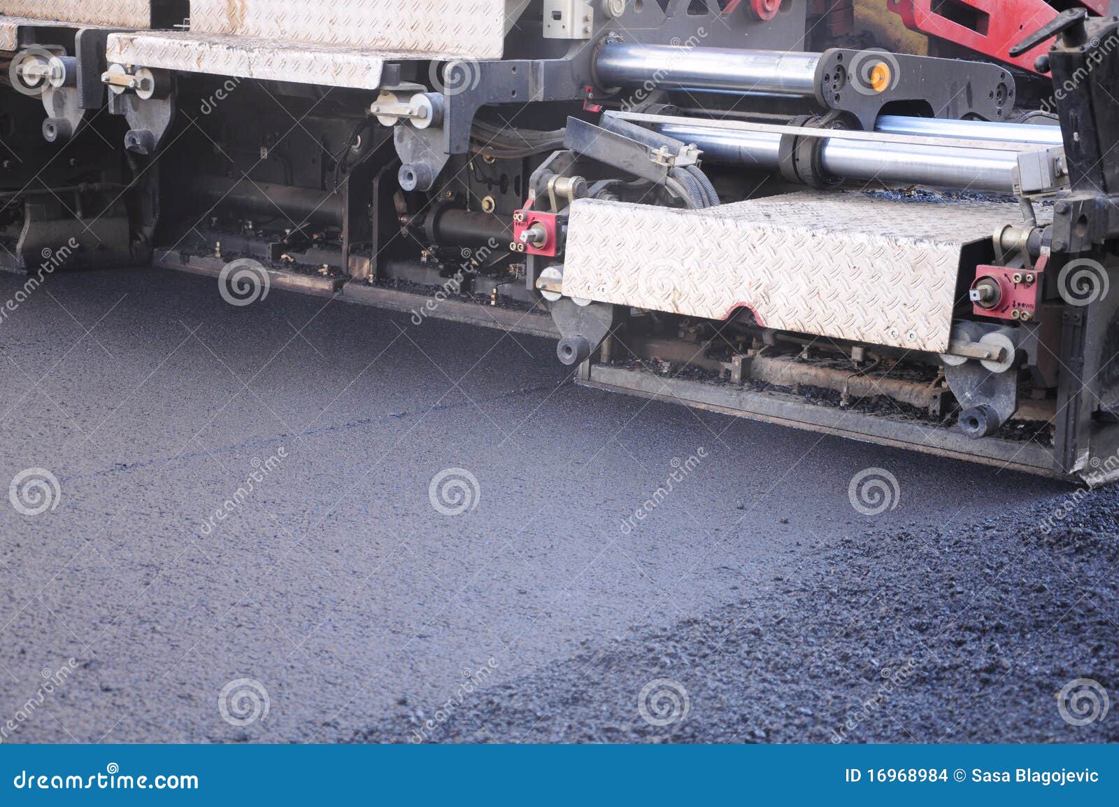 Asphalt roller stock photo. Image of technical, iron - 16968984