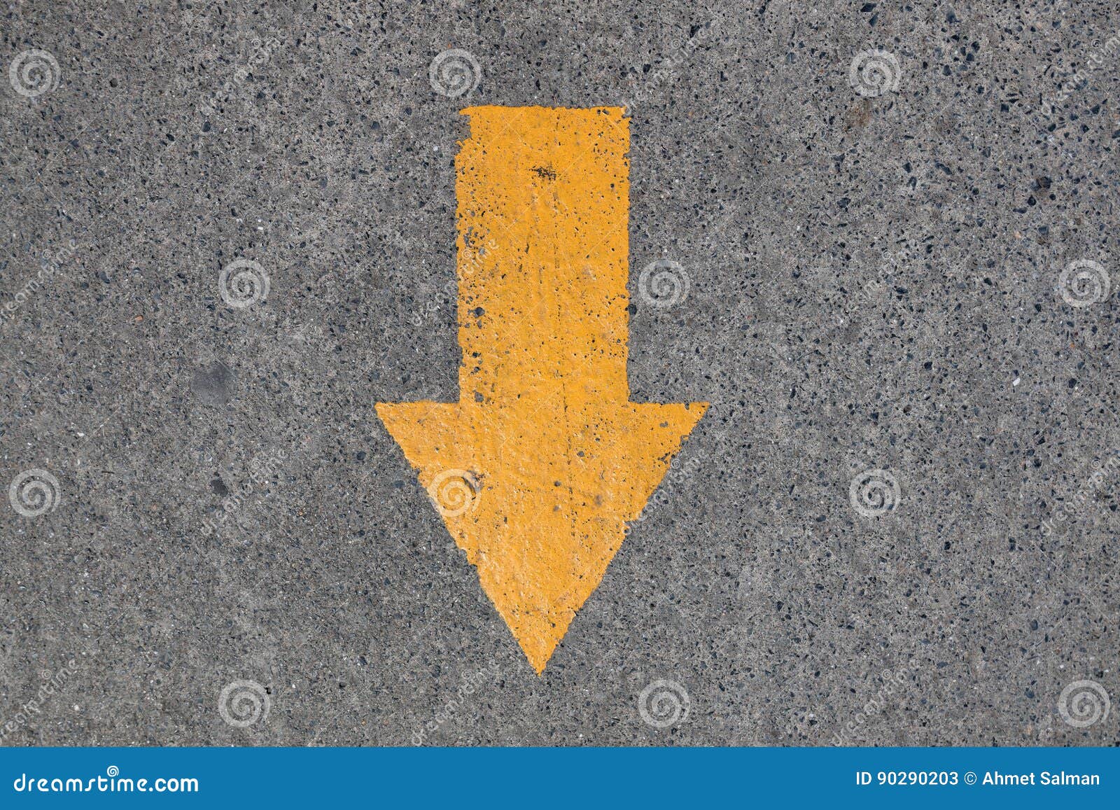 Asphalt sign stock image. Image of direction, ideas, sign - 90290203
