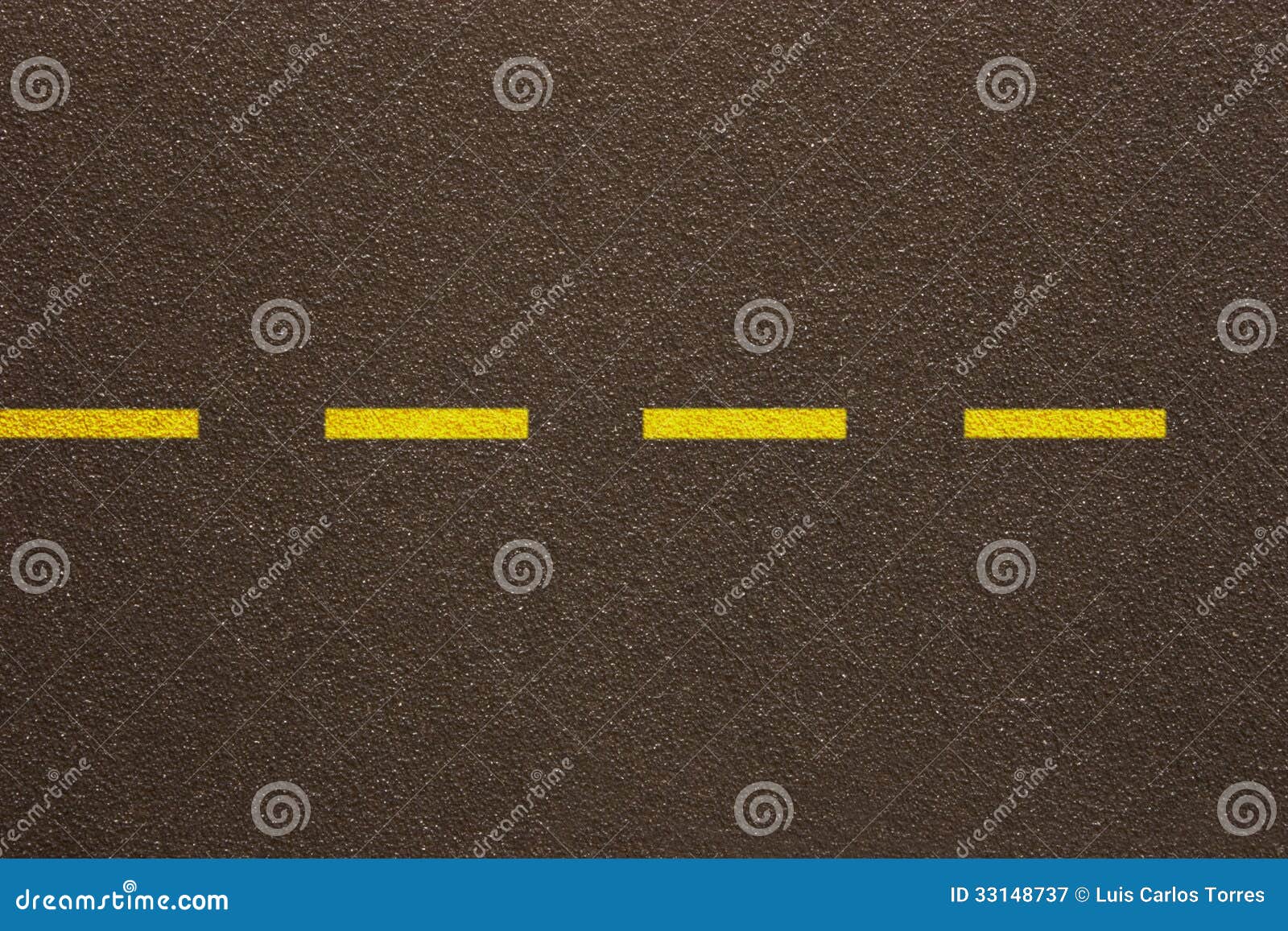 Asphalt - Single Dashed Line (Texture) Stock Image - Image of texture ...