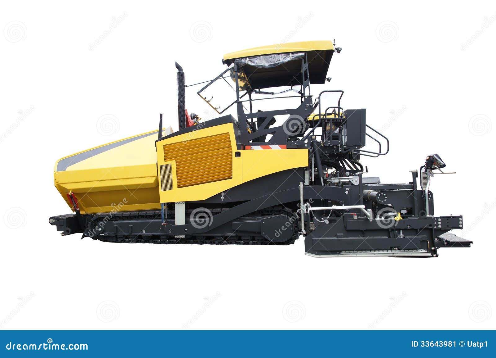 Asphalt Spreading Machine Stock Photography | CartoonDealer.com #41004182
