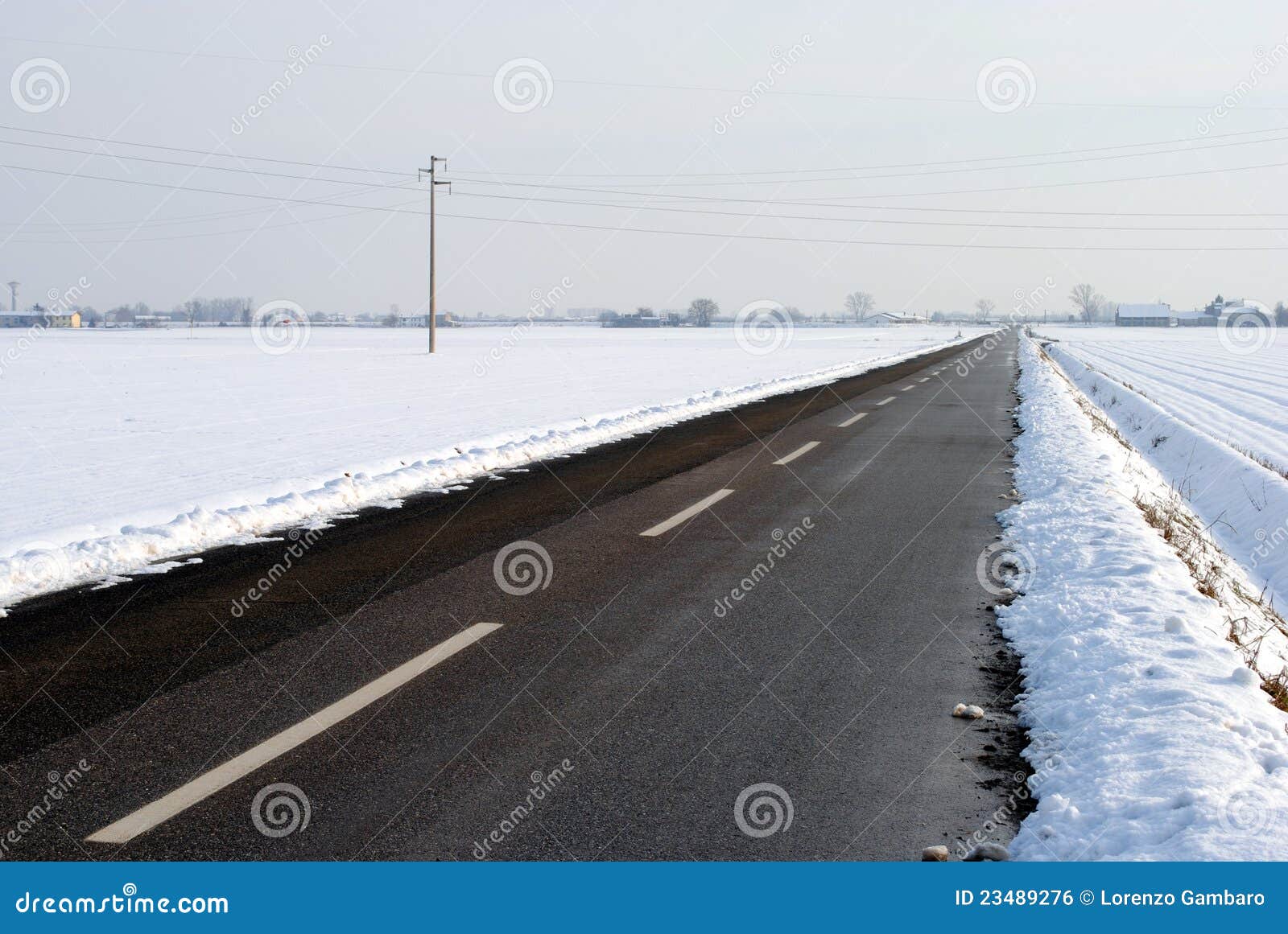 Asphalt street stock photo. Image of drive, farmlands - 23489276