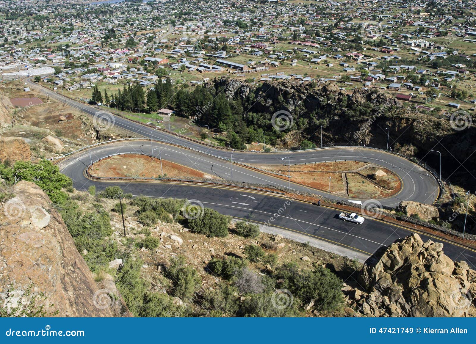 Asphalt Tar Road Leading into the Distance Stock Image - Image of mist ...