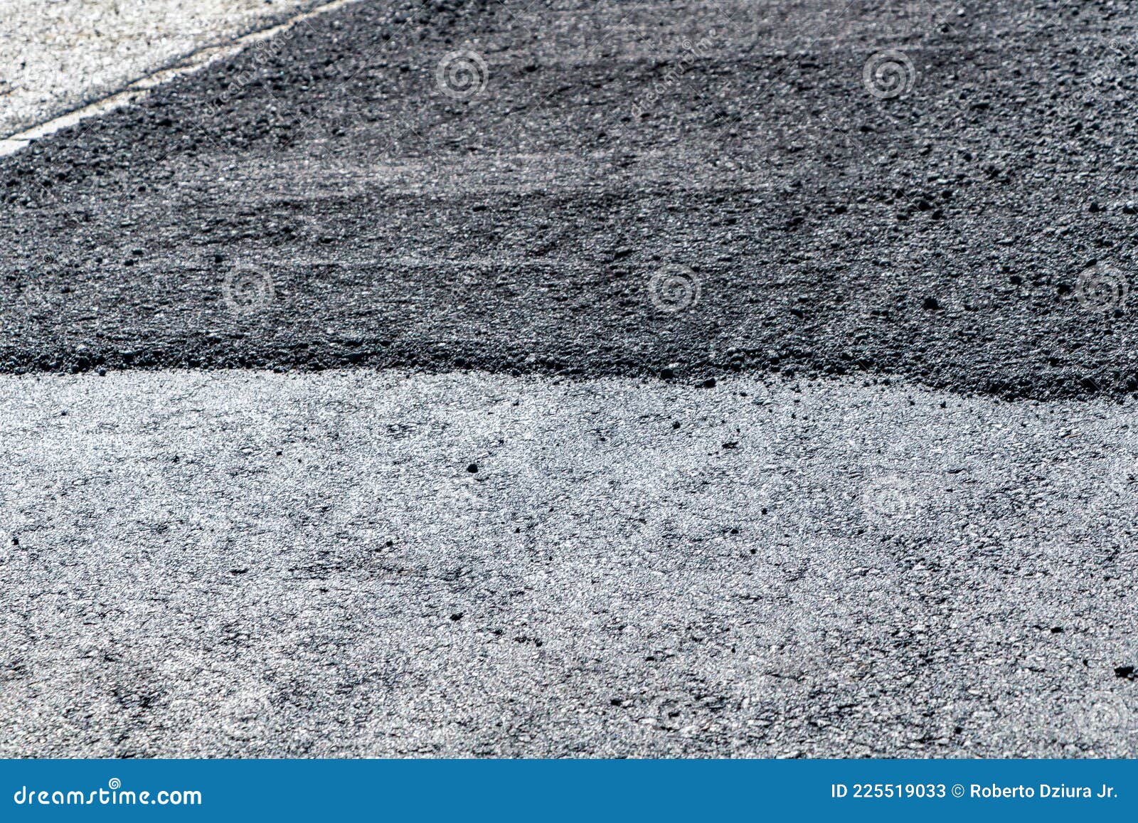 Asphalt Texture from the Final Paving Stock Image - Image of bituminous ...