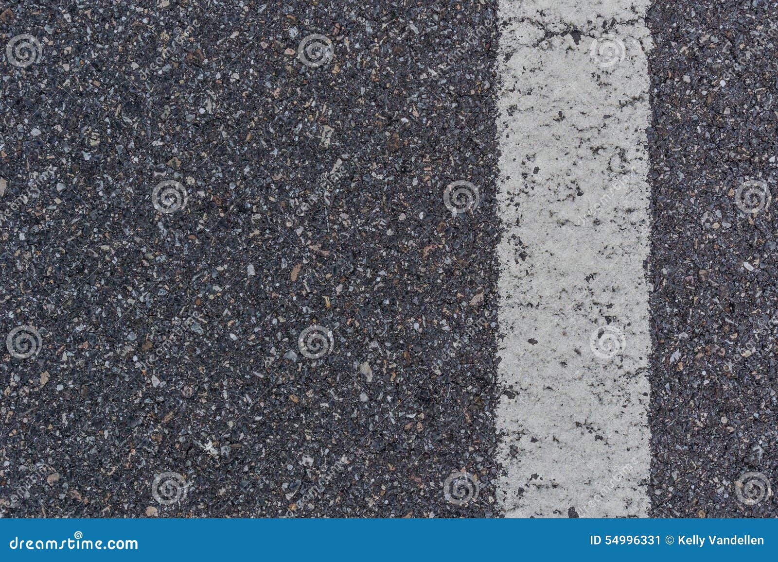 Asphalt with White Stripe stock image. Image of macadam - 54996331