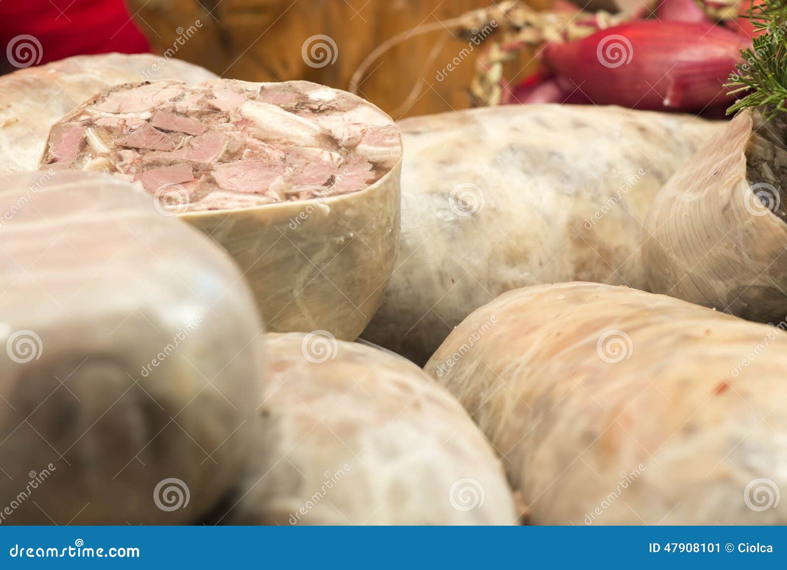 Aspic pieces stock image. Image of ingredients, delicious - 47908101