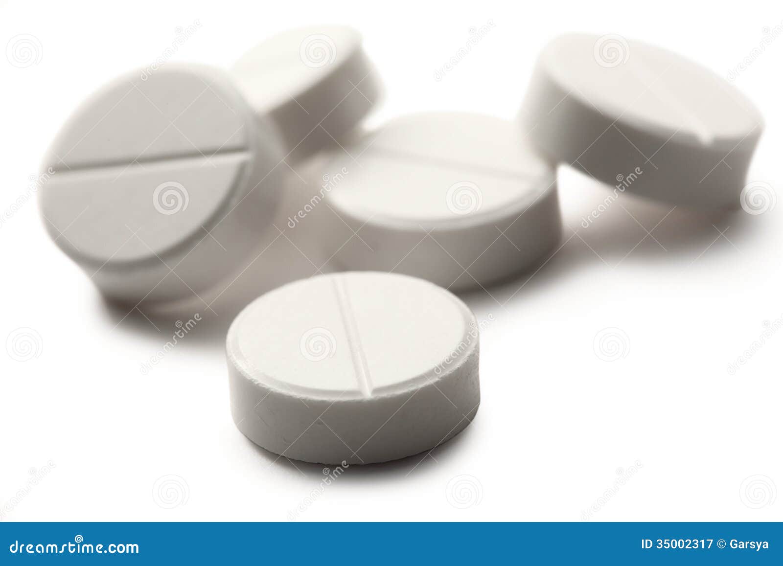 Aspirin pills stock image. Image of medicinal, recovery - 35002317