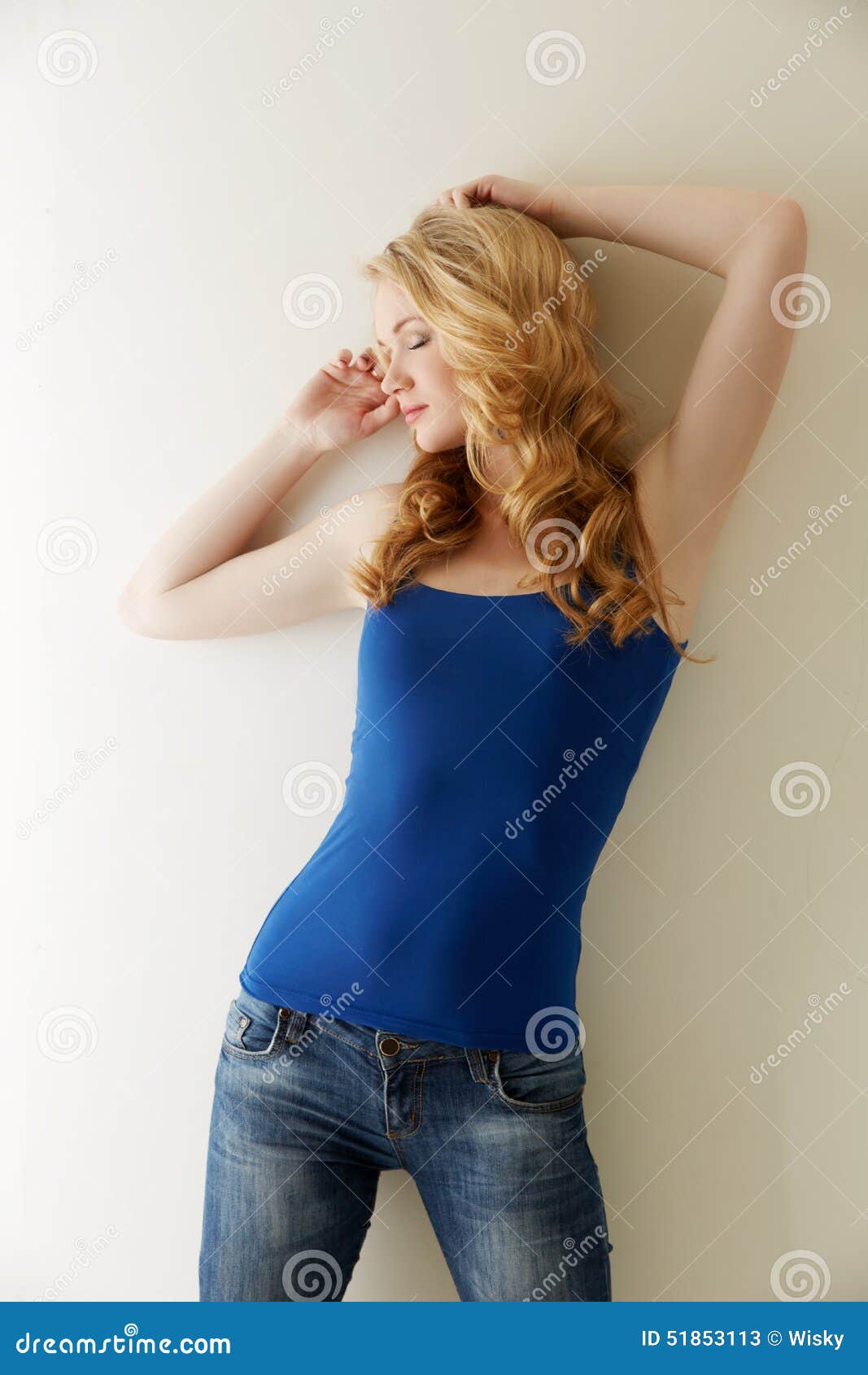 Aspiring Fashion Model Posing Casting Stock Photos - Free & Royalty ...