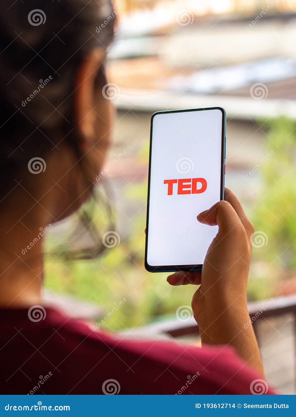 Assam, India - Augest 15, 2020 : TED Talks Logo on Phone Screen ...