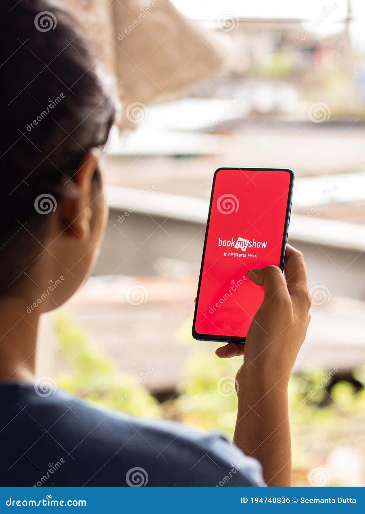 Assam, India - August 22, 2020 : Bookmyshow App Logo on Phone Screen ...