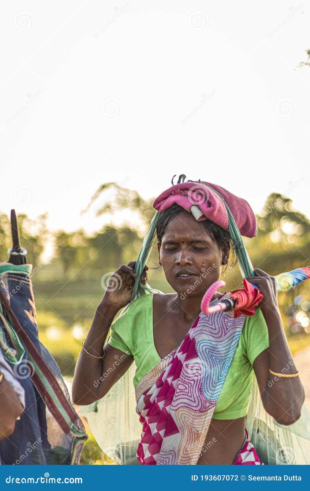 Assam, India - August 12, 2020 : Indian Women Village Workers ...