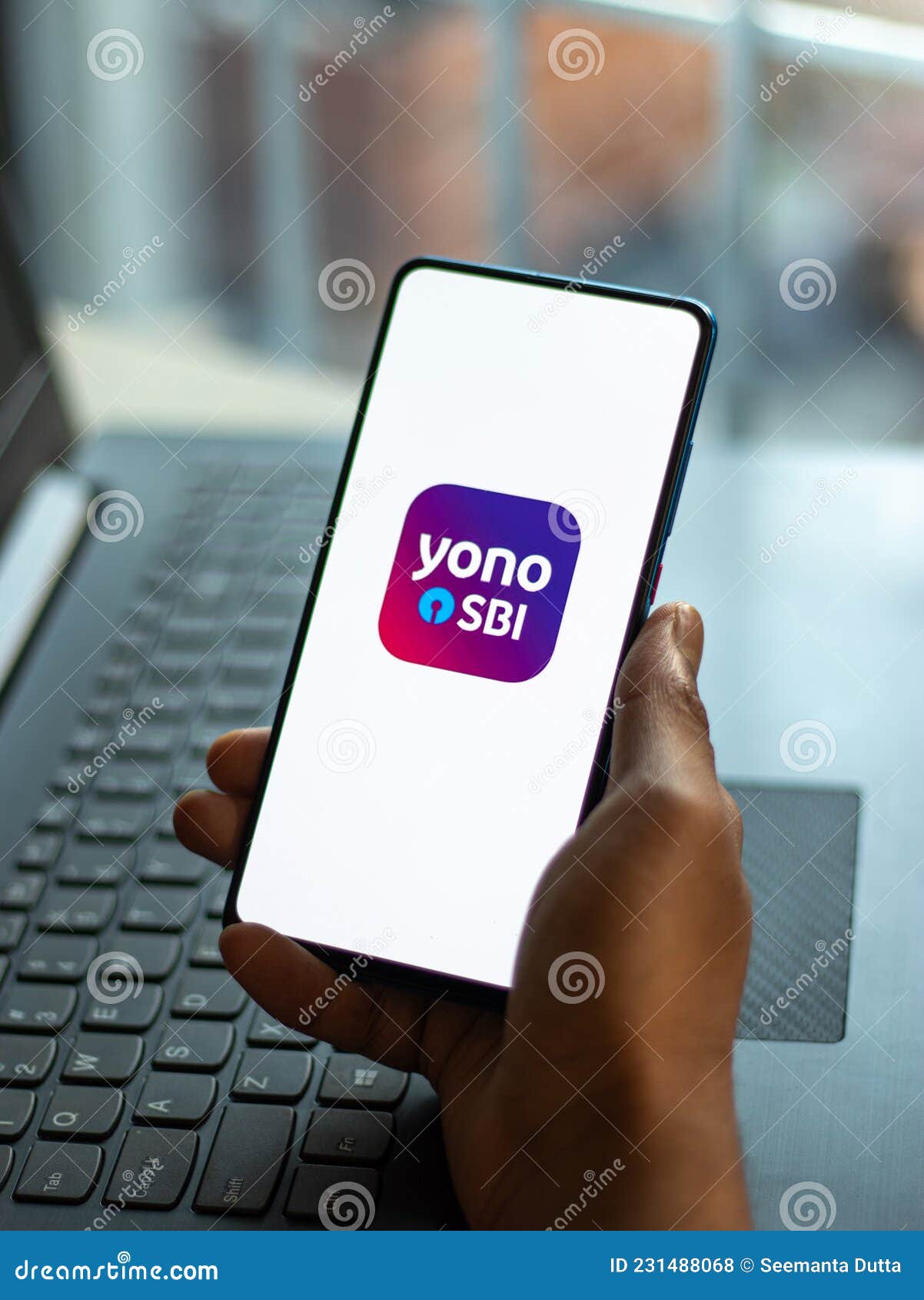 Assam, India - July 18, 2020 : SBI Yono Mobile App Logo. Editorial ...