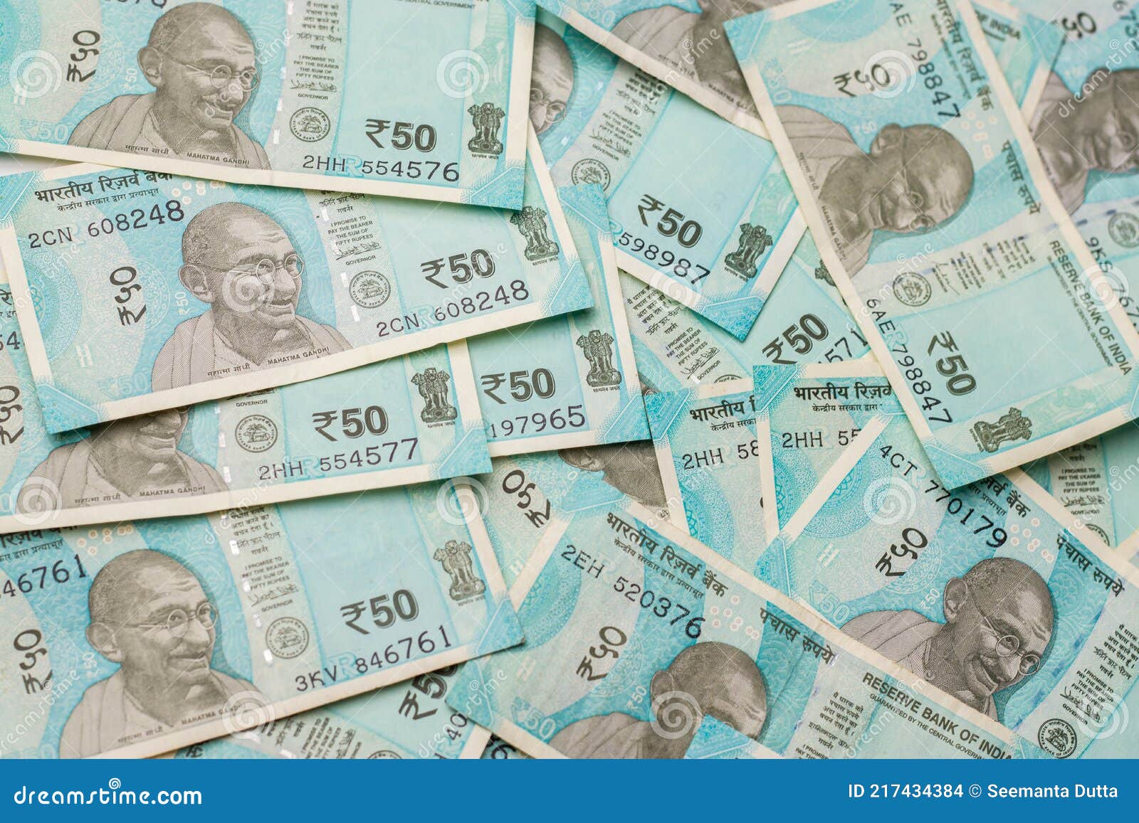 Assam, India - March 30, 2021 : Indian 50 Rupees Note Stock Image ...