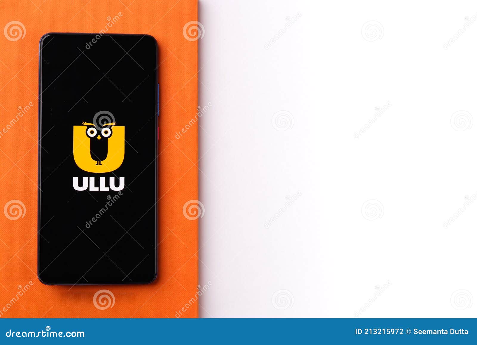Assam, India - March 10, 2021 : Ullu Logo on Phone Screen Stock Image ...