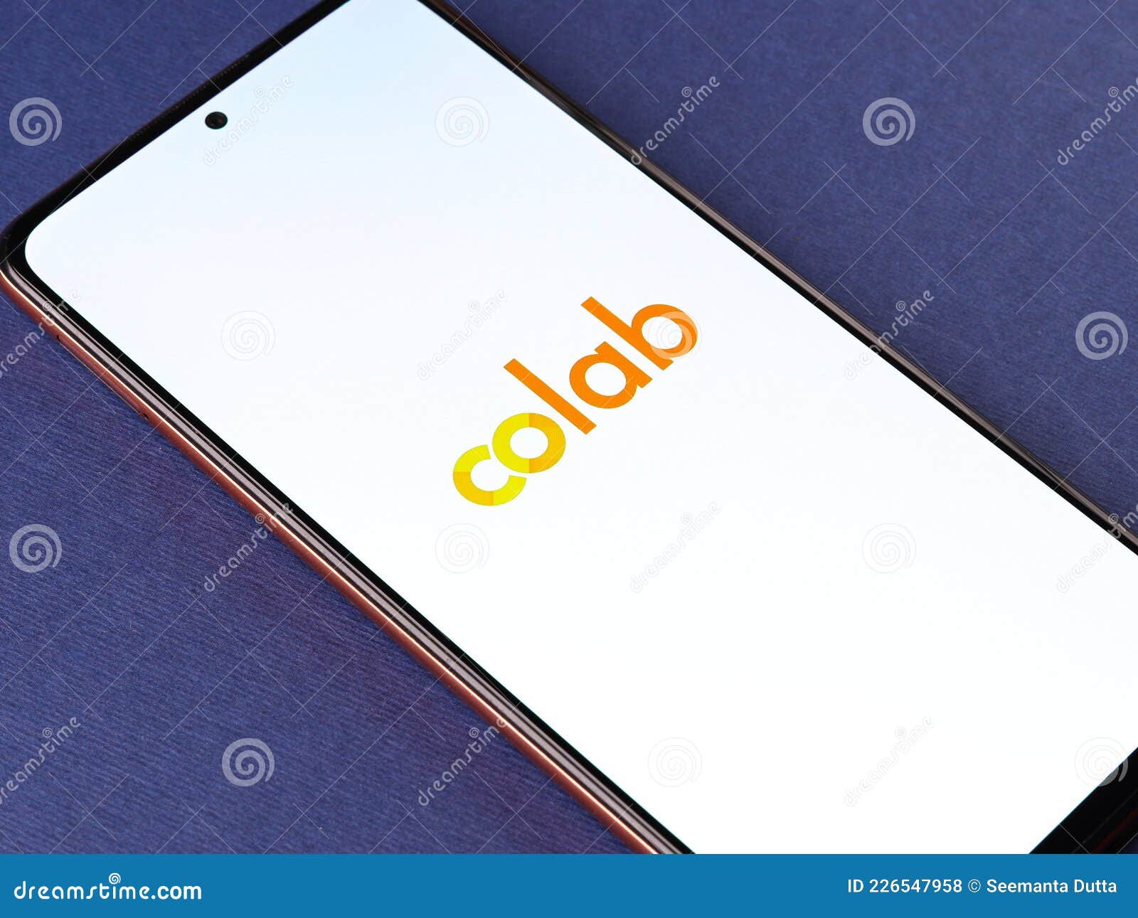 Assam, India - May 29, 2021 : Google Colab Logo on Phone Screen Stock ...