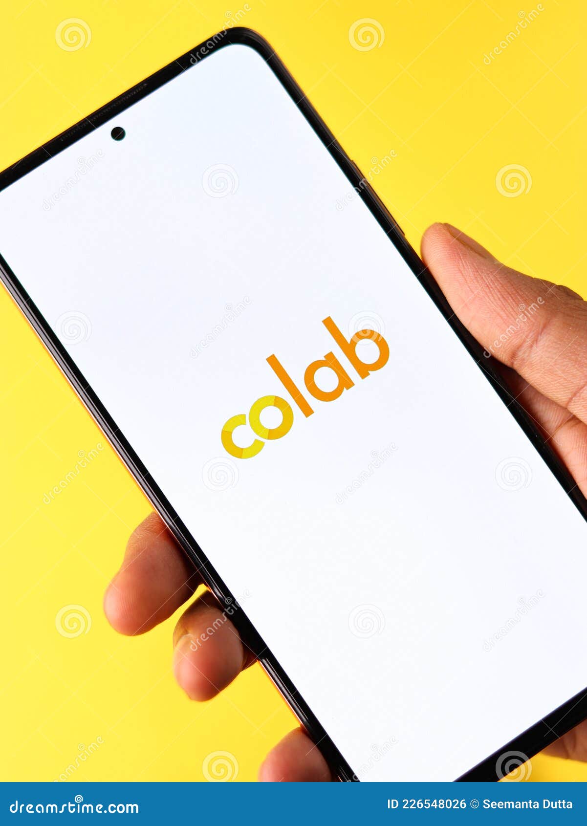 Assam, India - May 29, 2021 : Google Colab Logo on Phone Screen Stock ...