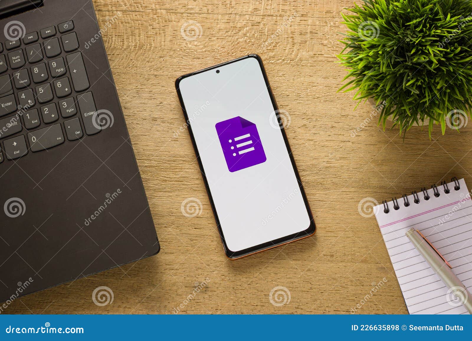 Assam, India - May 29, 2021 : Google Forms Logo on Phone Screen Stock ...